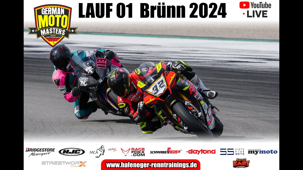 Saisonstart der German Moto Masters 2024 - YouTube