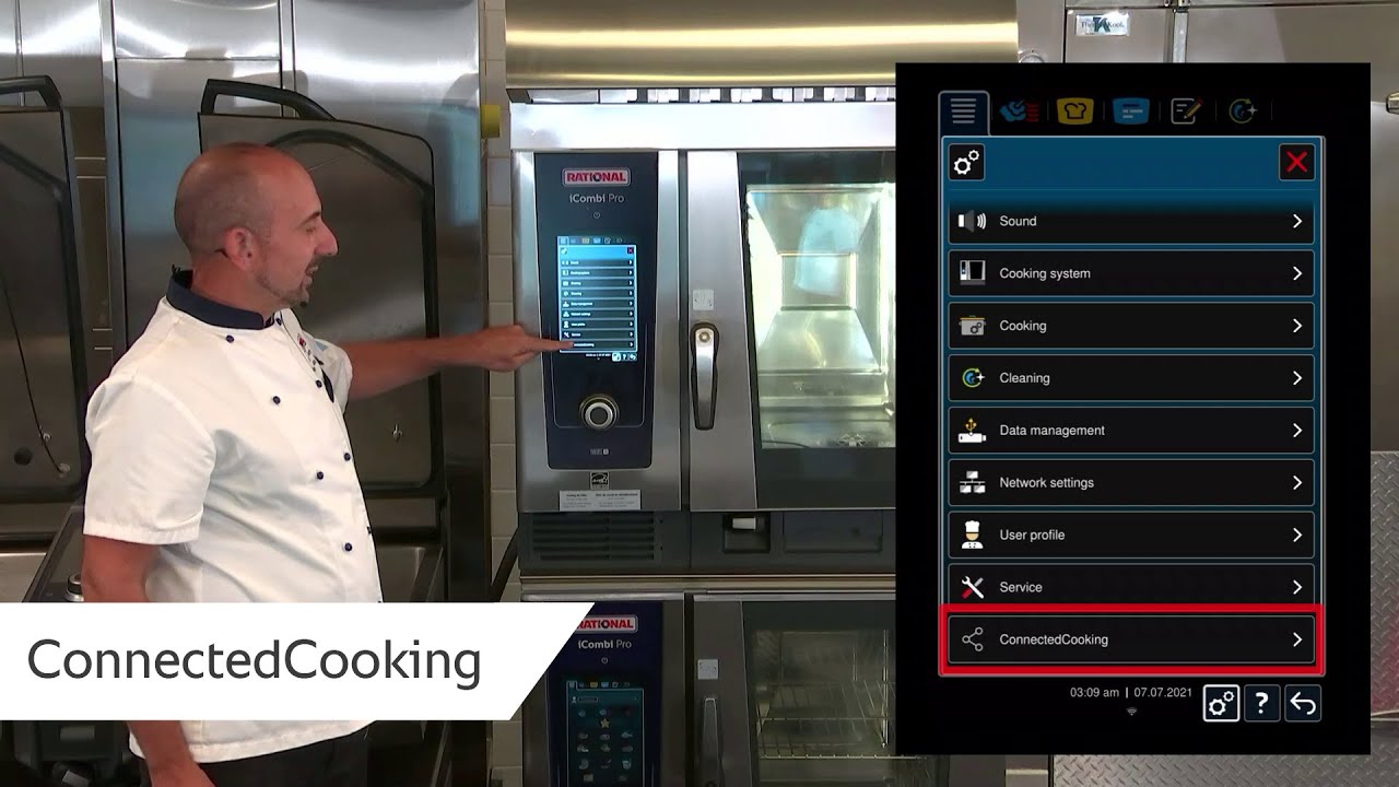 Setting up the iCombi Pro on ConnectedCooking | RATIONAL - YouTube