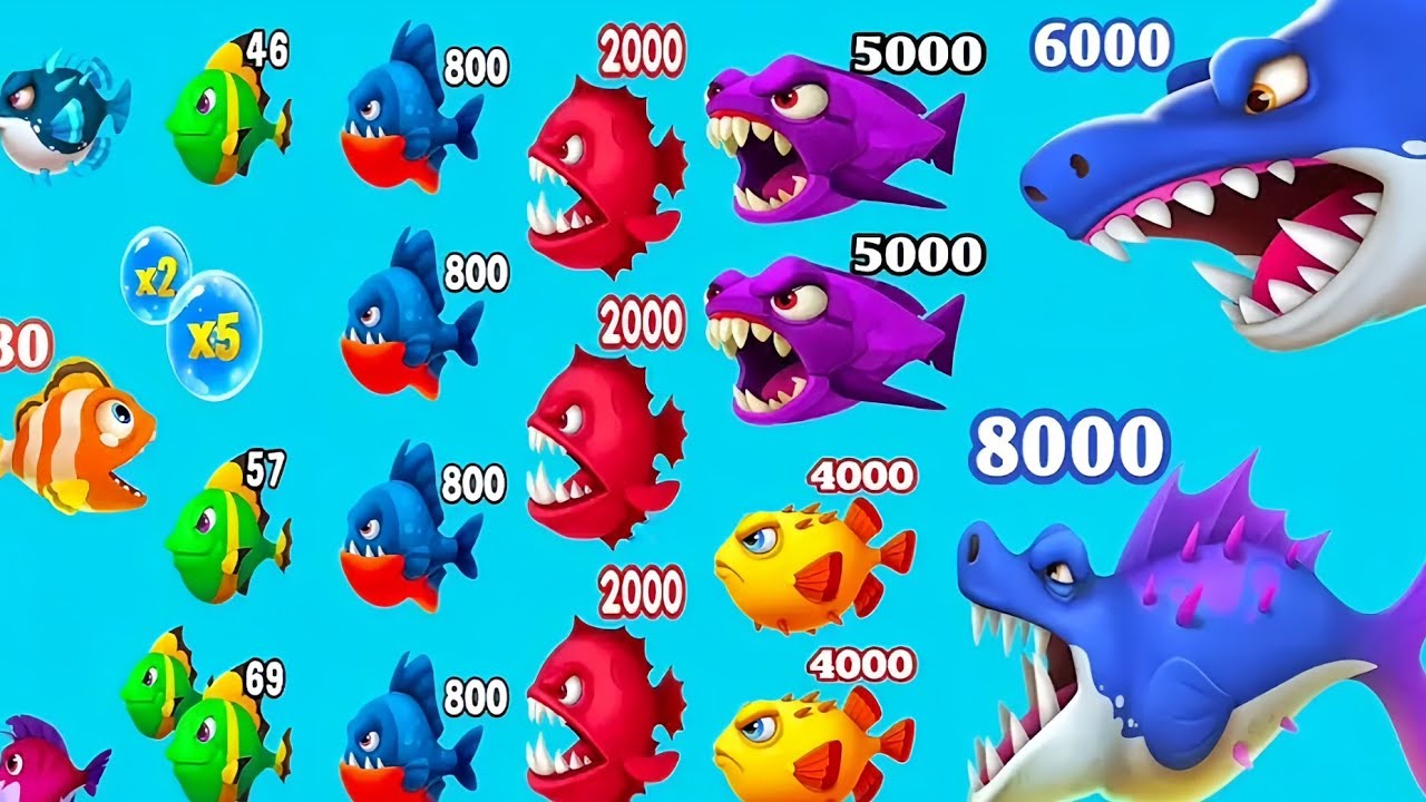 Fishdom Ads | Hungry Fish New Update [342] Fishdom Ads#fishdom - YouTube