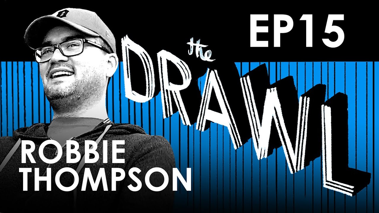 THE DRAWL 15: COMICS WRITER: ROBBIE THOMPSON - YouTube