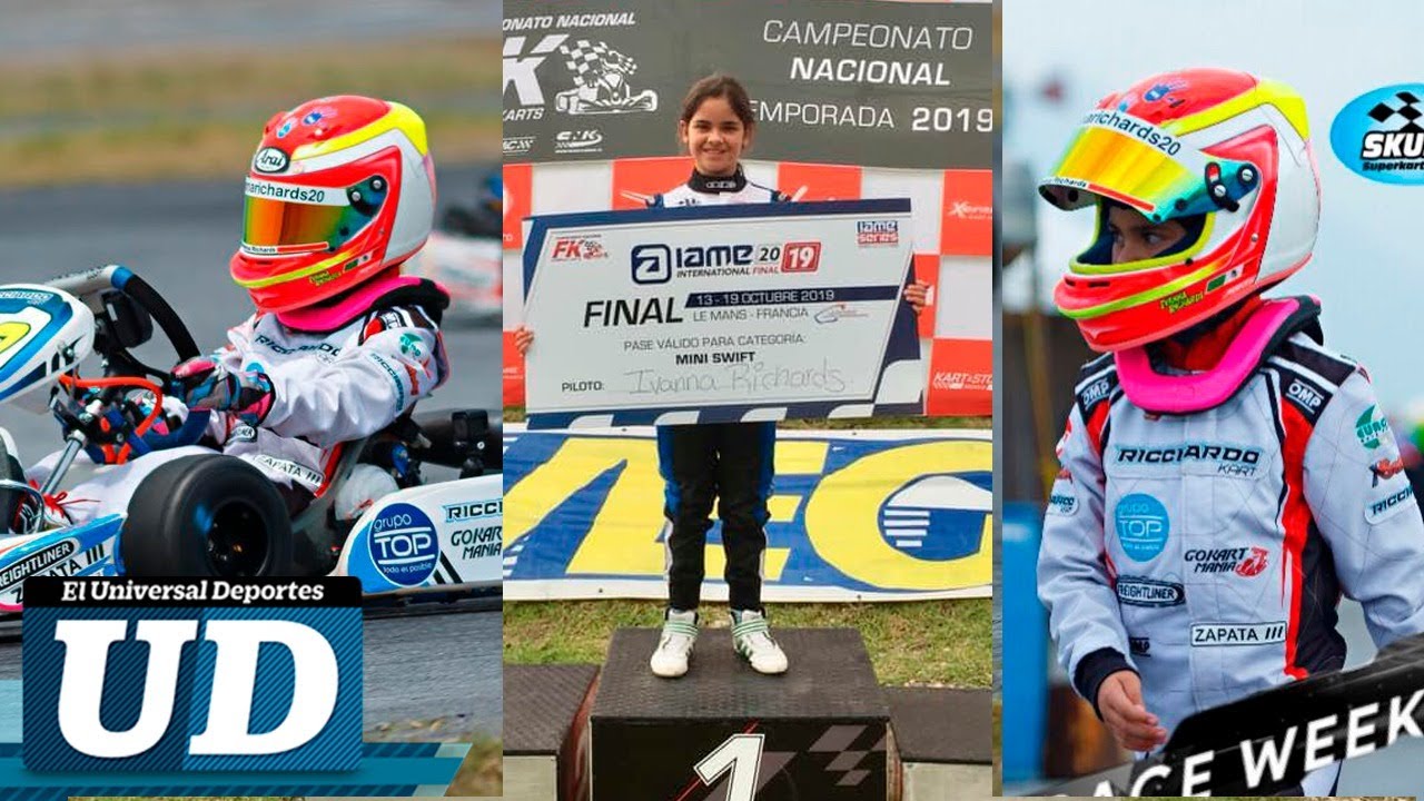 Ivanna Richards, de 11 años, debuta en Le Mans - YouTube
