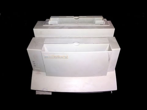 Принтер HP LaserJet 5L разборка. Обзор, содержание драгметаллов. - YouTube