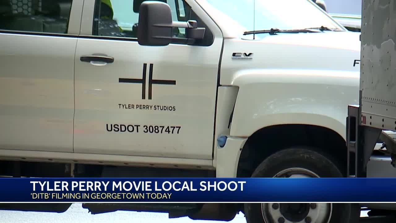 Tyler Perry movie seen filming in Savannah neighborhood - YouTube