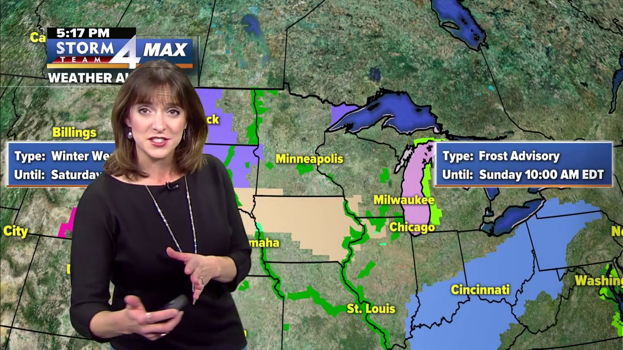 Jesse Ritka's 5pm Saturday Forecast - YouTube