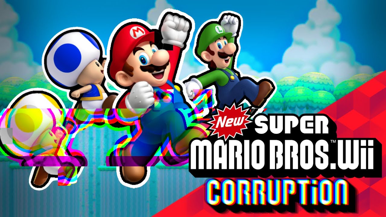 NSMBWii Corruption | Best Moments | (P1 + P2) - YouTube