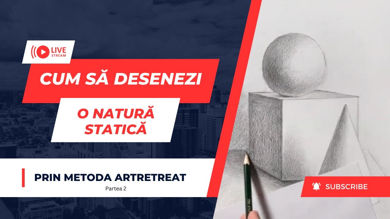 Cun desenezi o natura statica - Proba la Liceul la Arte - Partea 2 ...