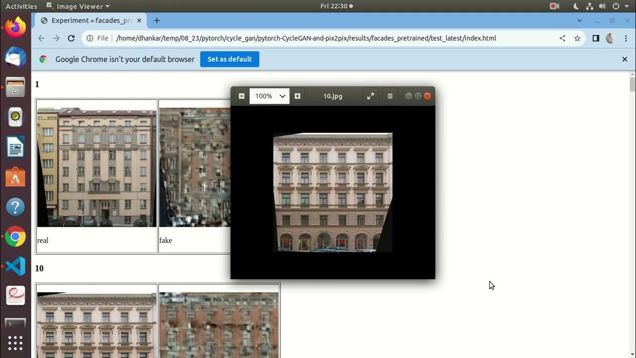 pytorch CycleGAN and pix2pix Test - YouTube