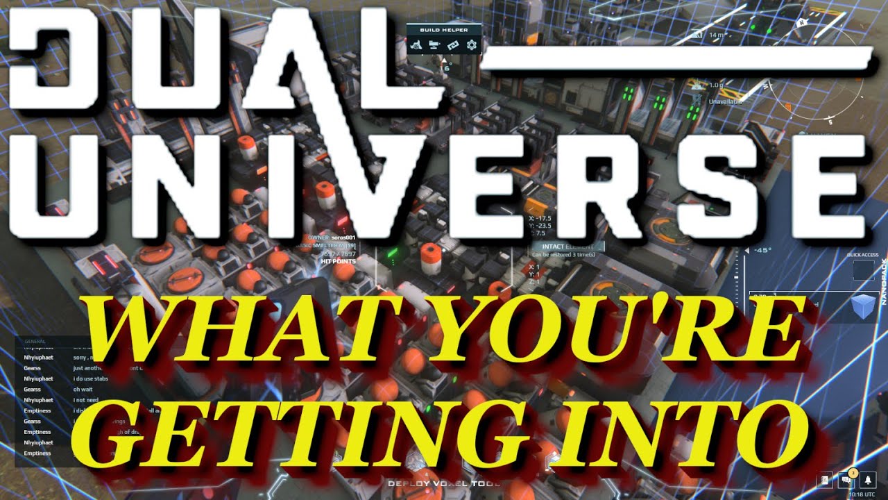 Dual Universe | THE BASICS - YouTube