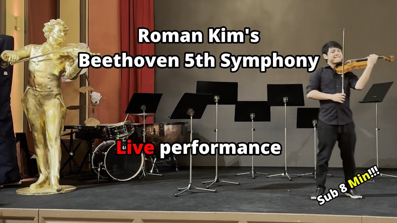 I performed Roman Kim's Most Difficult arrangements live in Vienna, it ...