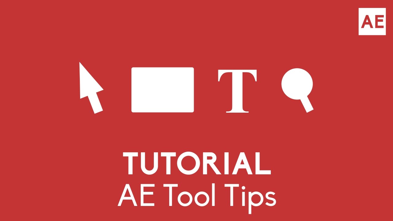 AE Tool Tips - After Effects Tutorial - YouTube