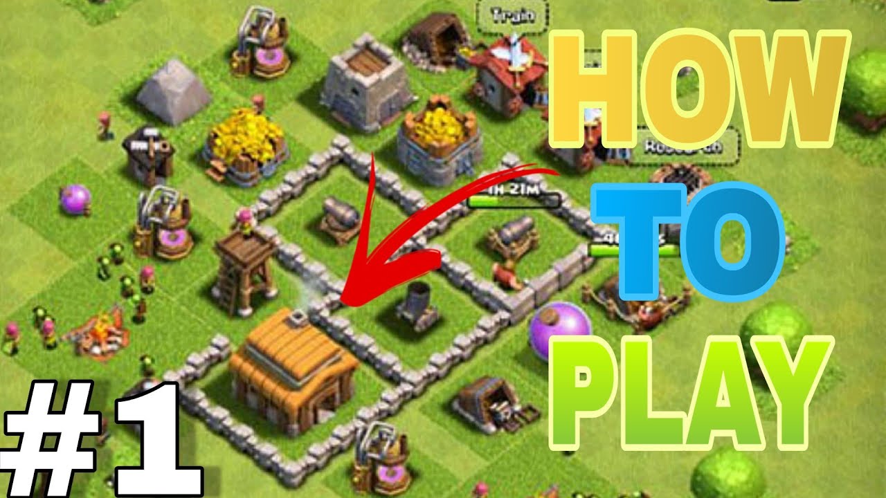 How to play clash of clans | For beginners #tutorial - YouTube