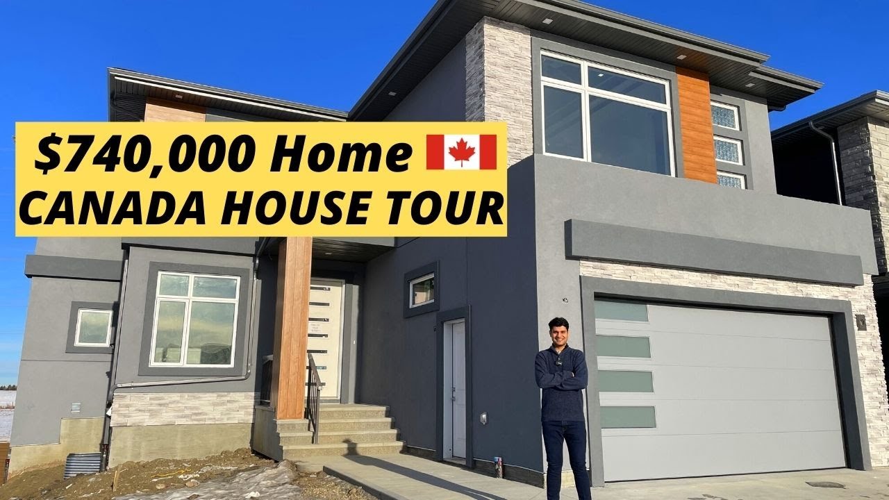 Canadian Houses| Inside a $740,000 DOLLAR House In Canada|Life In ...