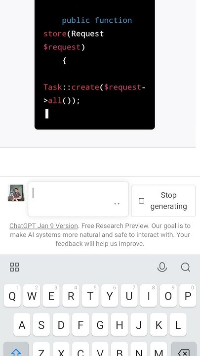 chat gpt with laravel php - YouTube