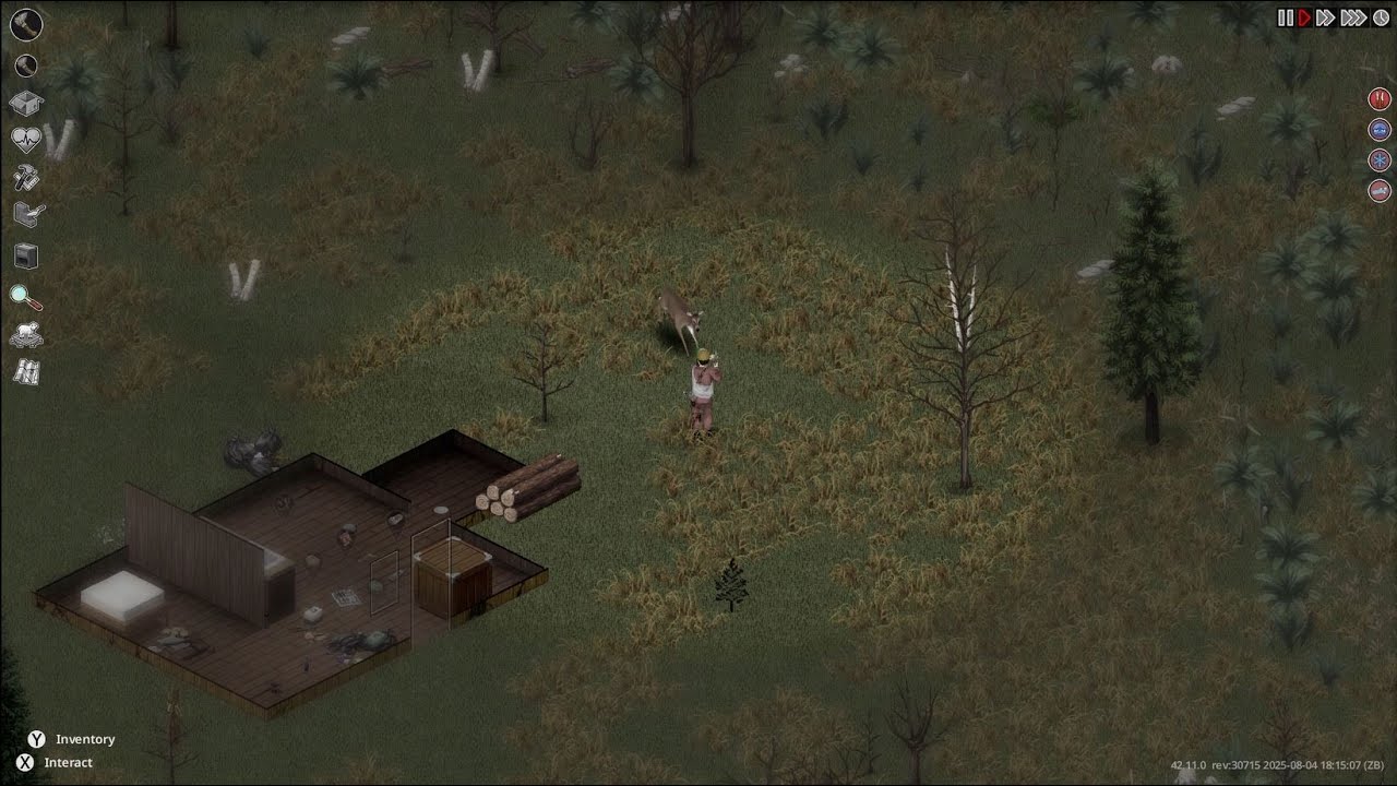 Project Zomboid Build 42 11 CDDA Wilderness Survival Part 2 Losing the ...