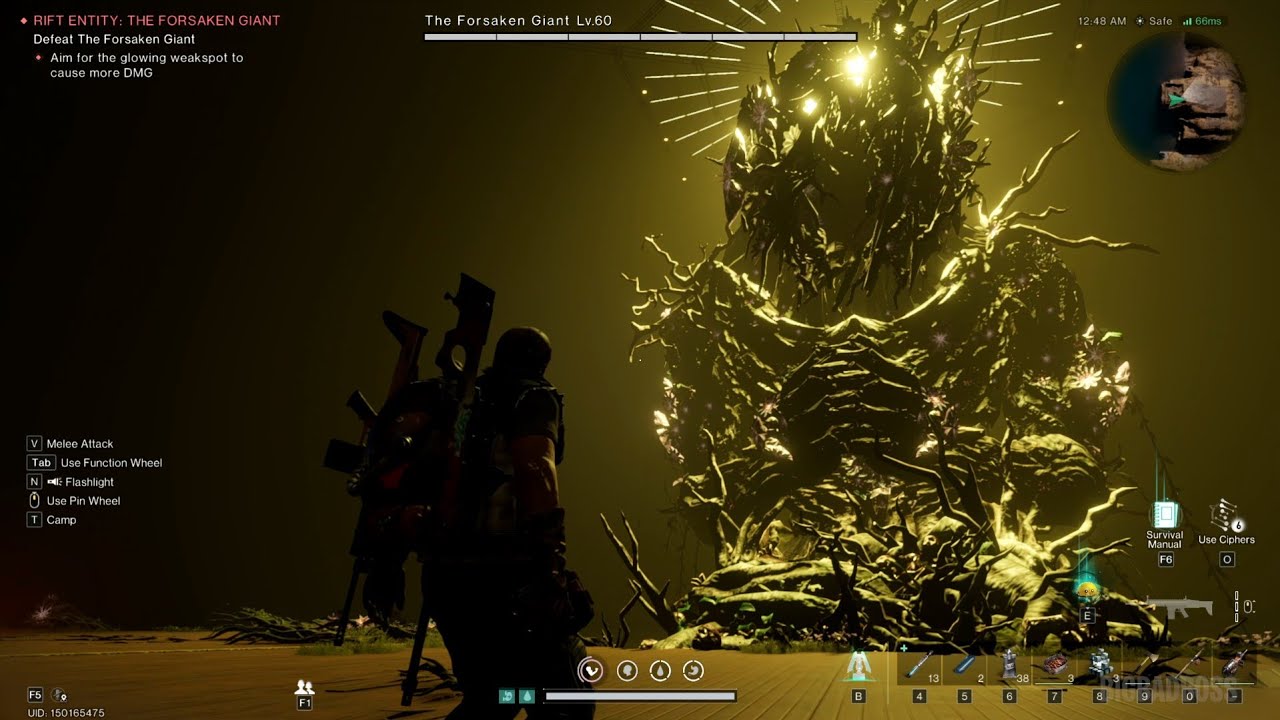 Once Human The Forsaken Giant Solo Boss Fight 4K [ With Cutscene ...