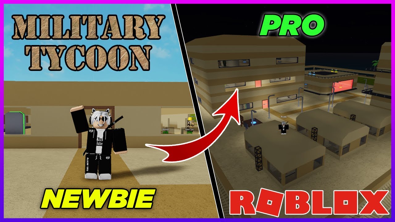 Membangun Basecamp Militer Terbesar! | Roblox Military Tycoon - YouTube