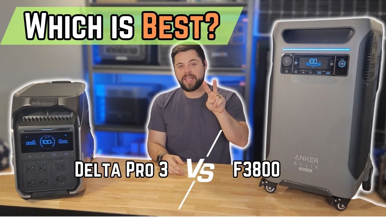 Delta Pro 3 VS F3800 Head to Head Comparison [WHICH WINS?] - YouTube
