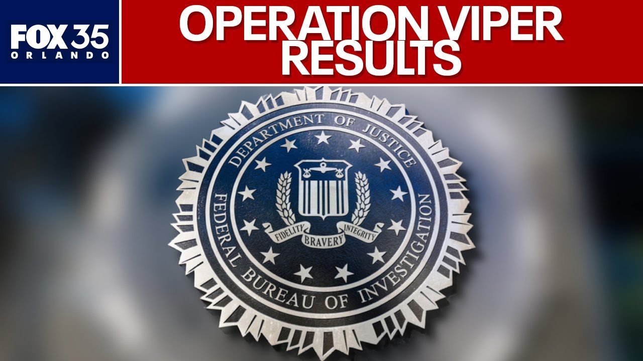 LIVE: FBI Miami press conference | Operation Viper - YouTube