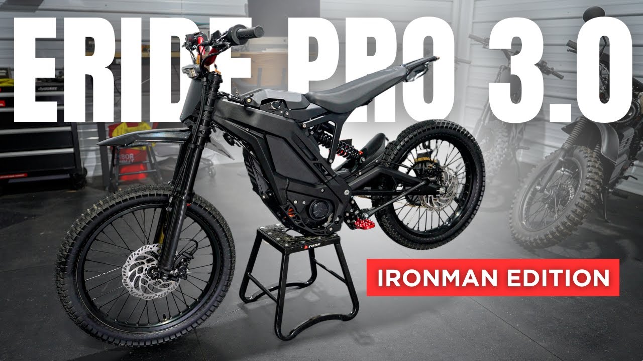 E-Ride 3.0 Ironman Build | Why THIS E-moto Is The BEST Bike To Build ...