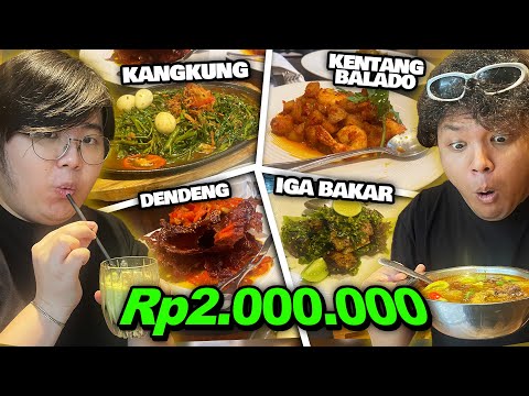 Gw Traktir Temen Gw Makanan Indonesia PALING MAHAL … (SAMPE 2 JUTA!)