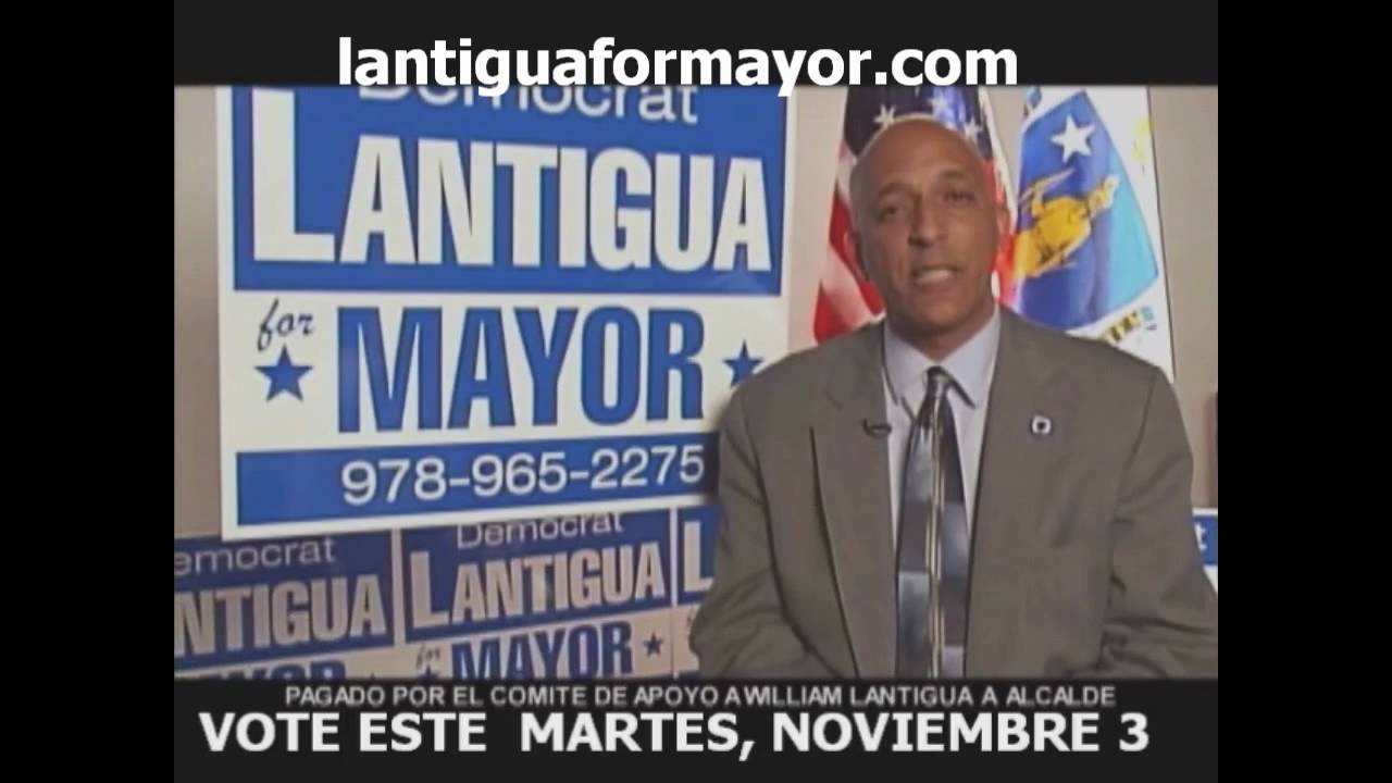 lantigua for mayor commercial 2 (univision boston) - YouTube