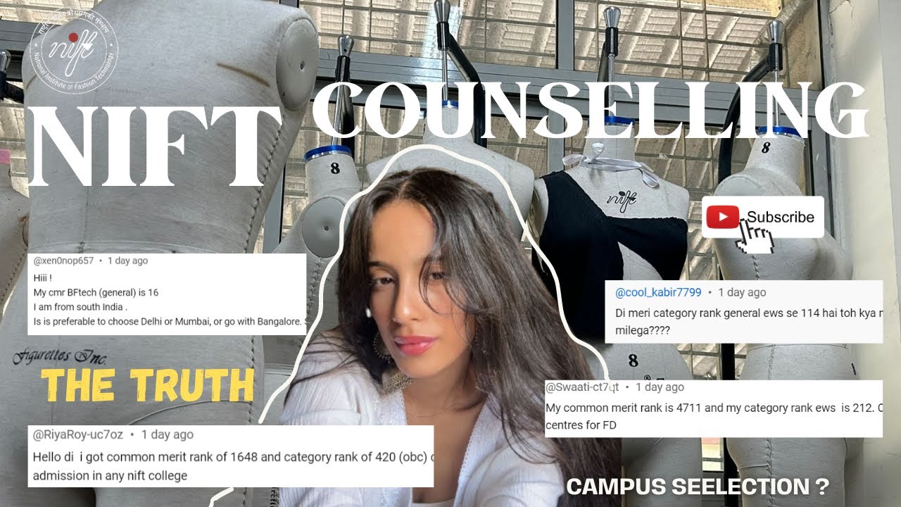 NIFT ranks are out ? campus cut offs ? Truth about nift counselling ...