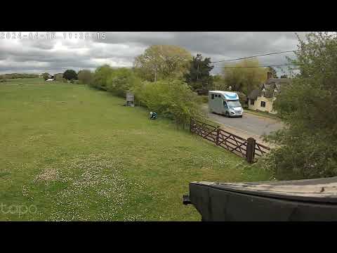 Female cyclist taking dump on my property.