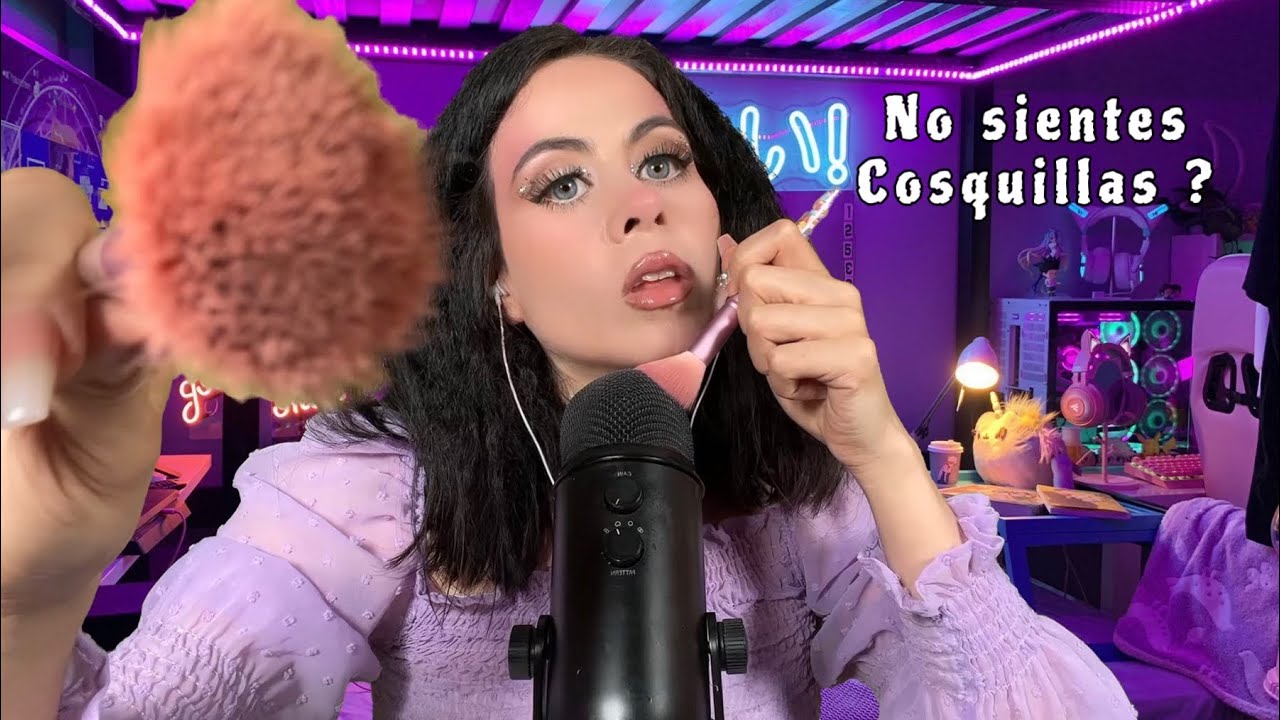 ASMR Para Recuperar Las Cosquillas / Asmr Cerquita Del Micrófono - YouTube