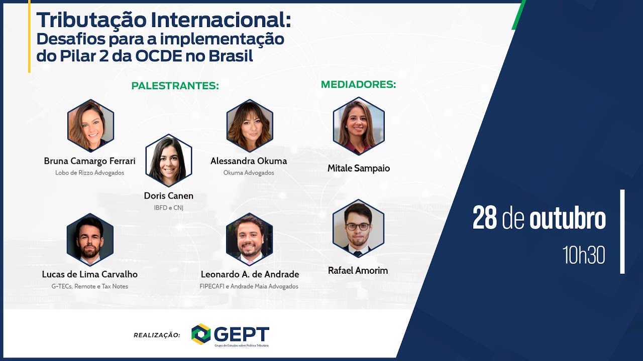 GEPT - Tributação Internacional: Desafios para a implementação do Pilar ...