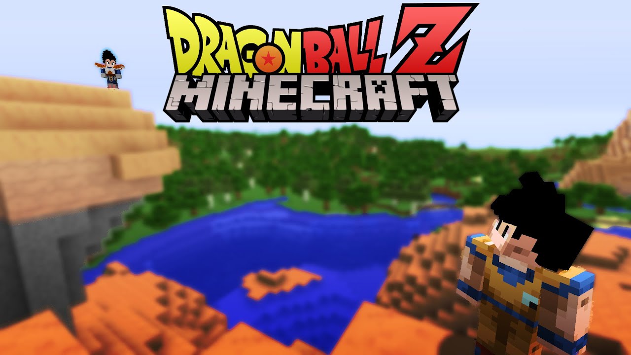 Minecraft, but it's Dragon Ball Z (Saiyan Saga) - YouTube