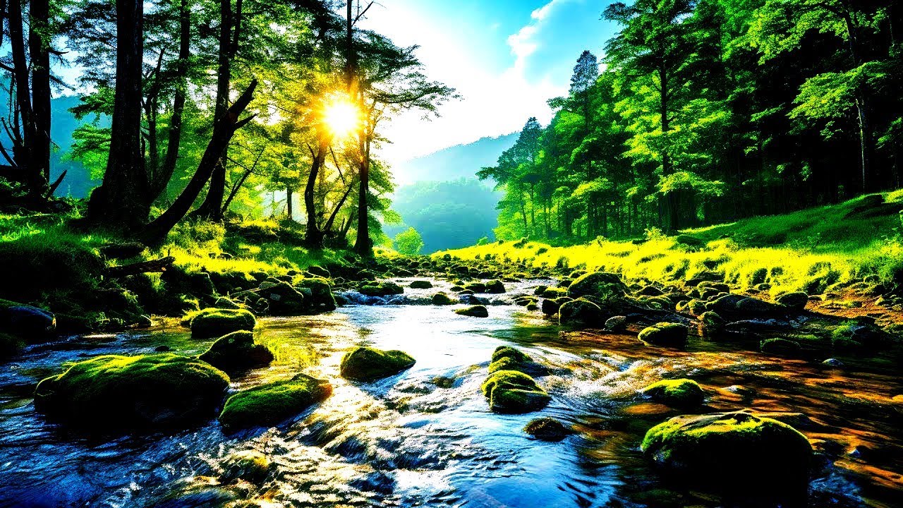 Forest 4K • Nature Relaxation Film • Peaceful Relaxing Music • 4k Video ...