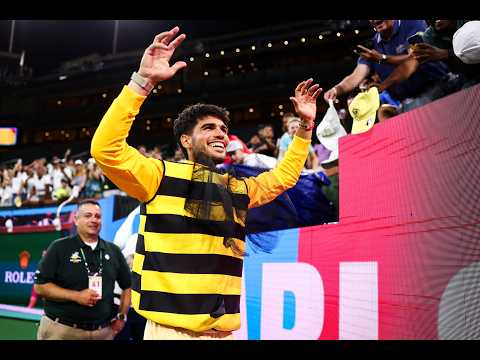Carlos Alcaraz has media room buzzing | Quarterfinal | BNP Paribas Open