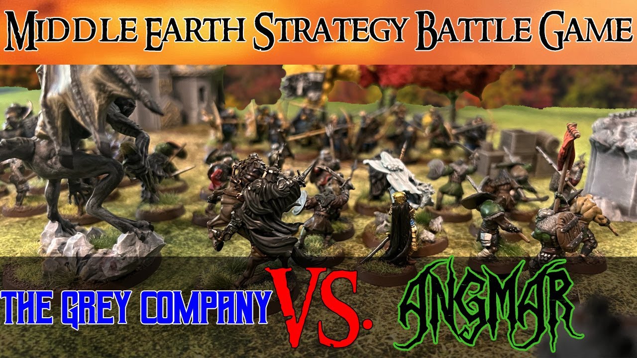 Angmar vs The Grey Company in To the Death at 1000 points. | MESBG ...
