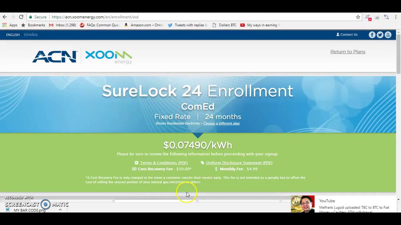 HOW TO REGISTER A CUSTOMER ELECTRICITY BILL IN ACN - YouTube