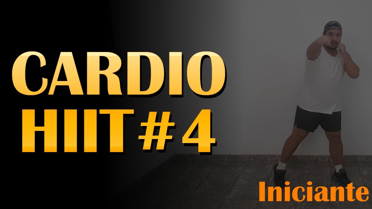 🔥 Cardio HIIT #4 - Iniciante - Aula de Ginástica Aeróbica para ...