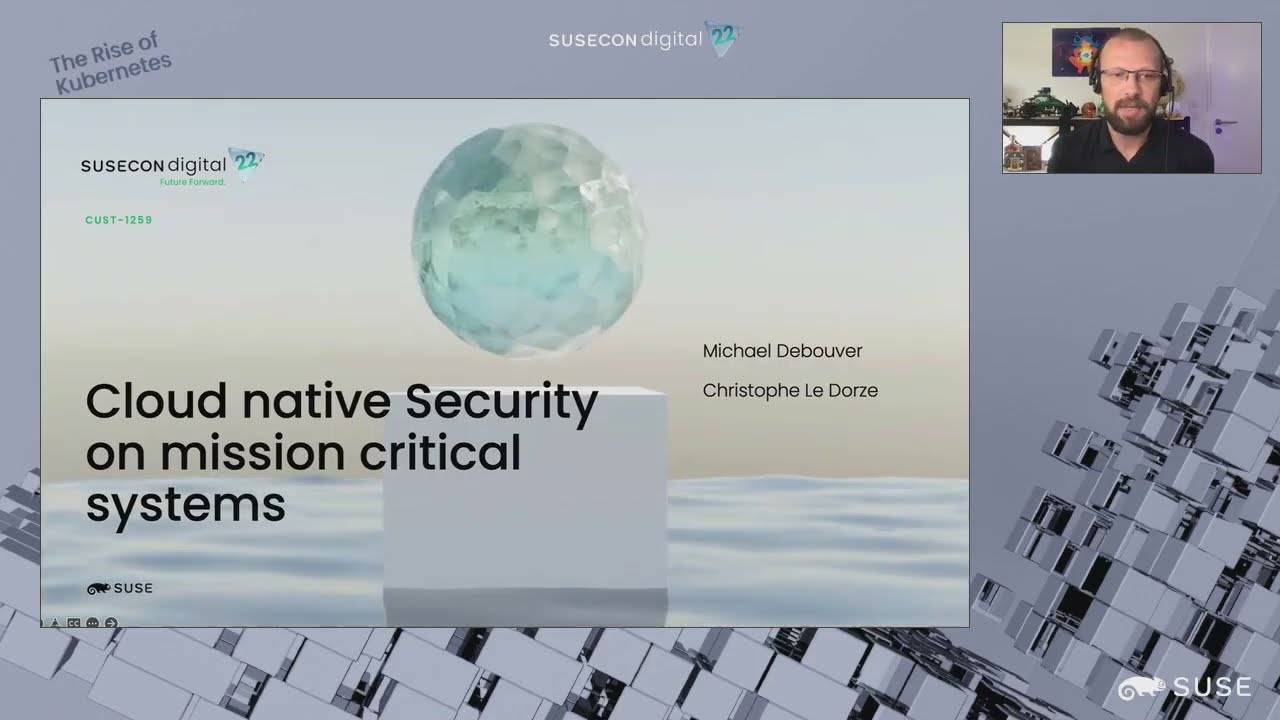 CUST 1259 SUSE and Airbus Cloud native security on mission critical systems - YouTube