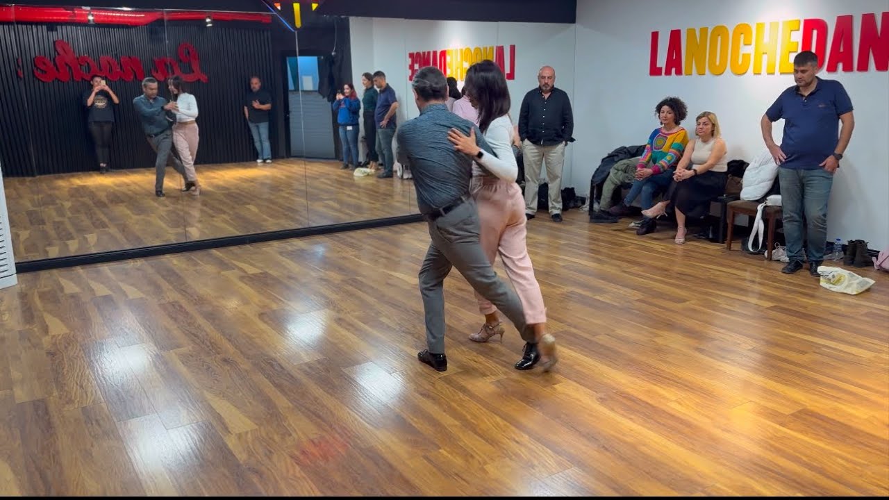 Tango Lesson: Leader’s Back Sacada Combinations - YouTube