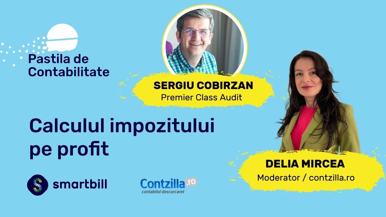 #PastilaDeContabilitate [S06/10] - Calculul impozitului pe profit - YouTube