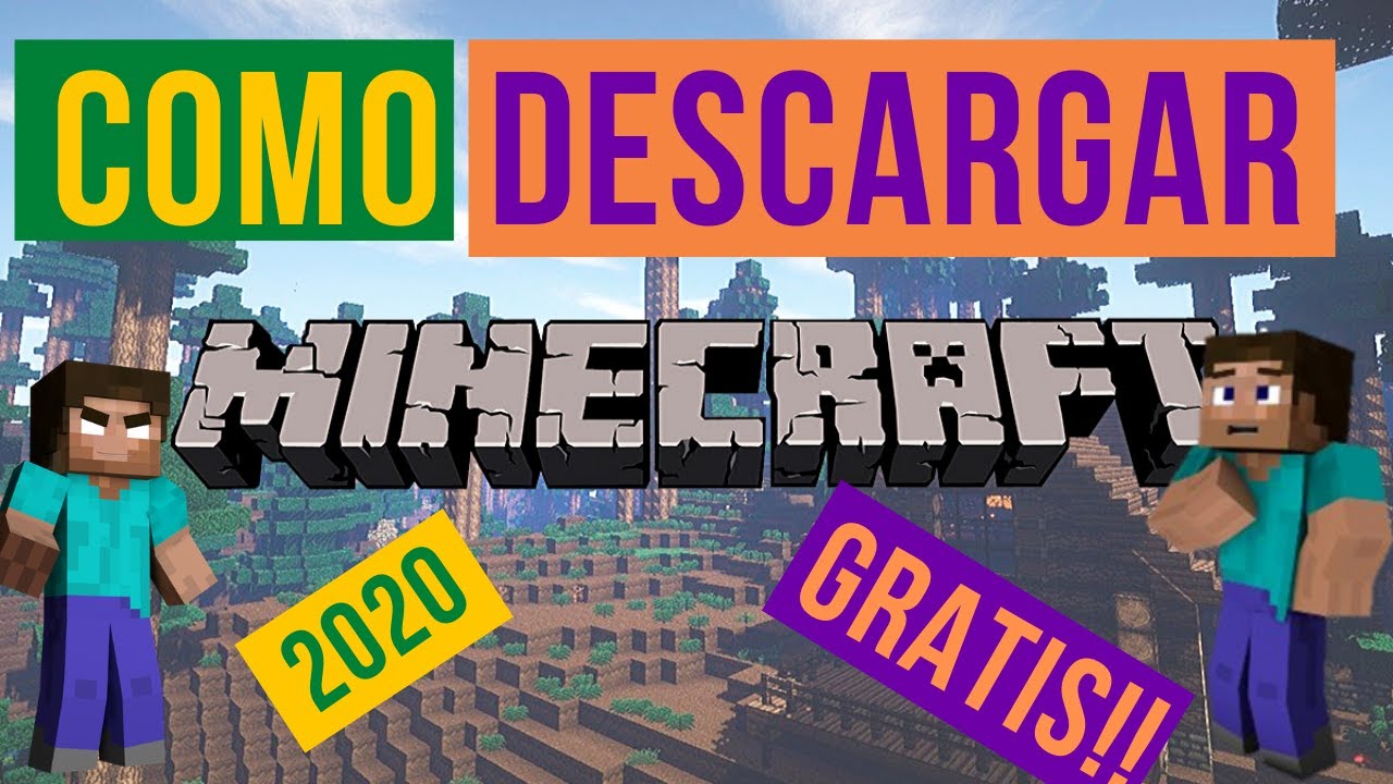 COMO DESCARGAR MINECRAFT Ultima version PARA PC GRATIS en Español 1.15. ...