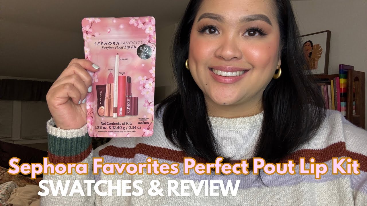 SEPHORA FAVORITES PERFECT POUT LIP KIT- MY HONEST OPINION - YouTube