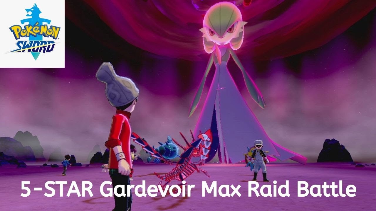 Pokemon Sword 5-Stars Max Raid Battle - Gardevoir - YouTube