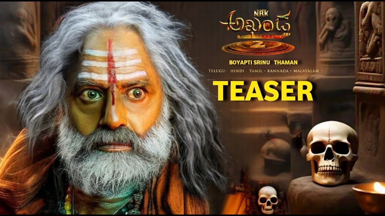 Akhanda 2 Teaser | Balakrishna ,Boyapati Srinu ,Thaman ,Akhanda 2 ...
