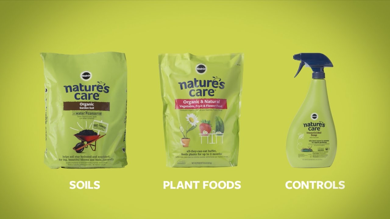 Nature's Care® Product Line for Organic Gardening - YouTube