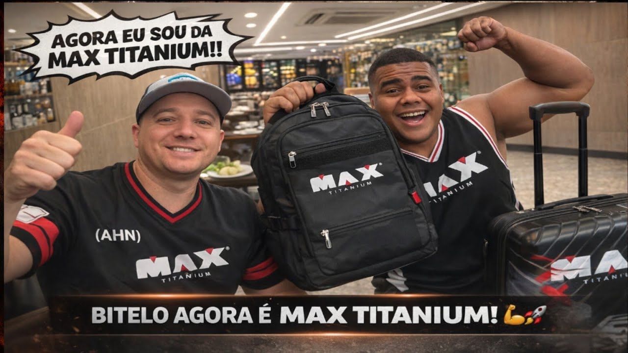 BITELO chegou na MAX TITANIUM - YouTube