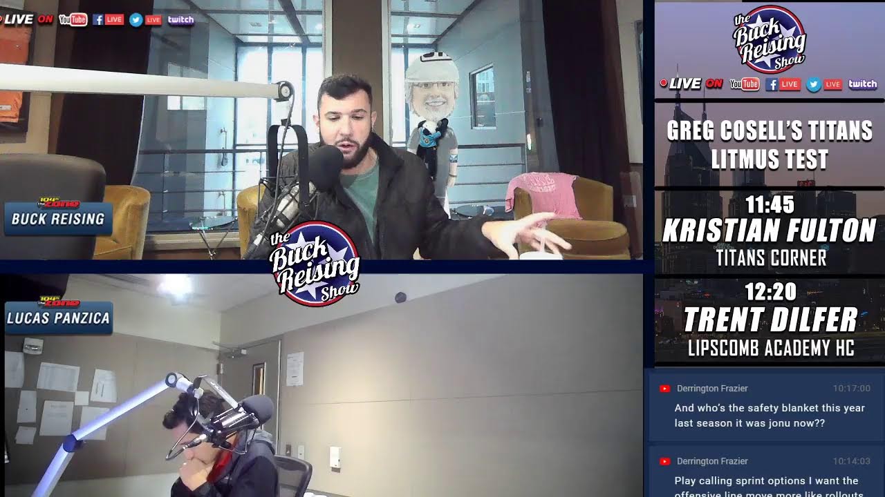 The Titans’ Litmus Test against the Texans | The Buck Reising Show ...