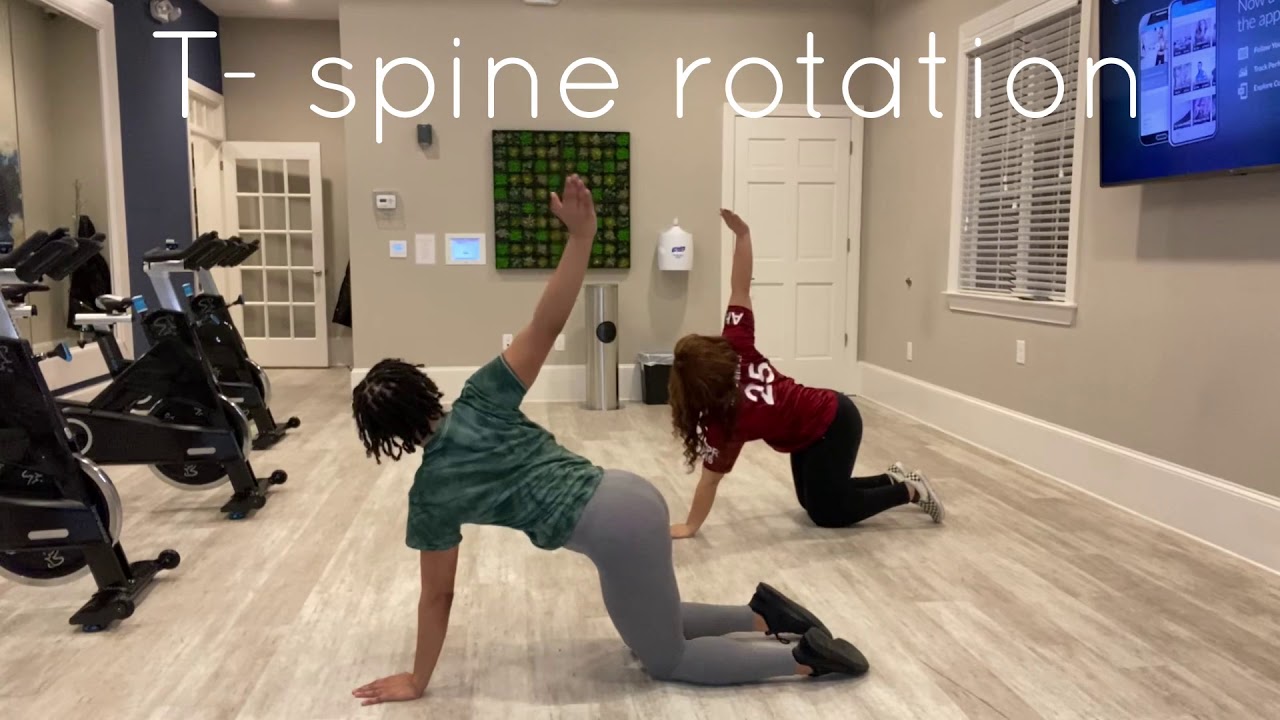 T-SPINE ROTATION - YouTube