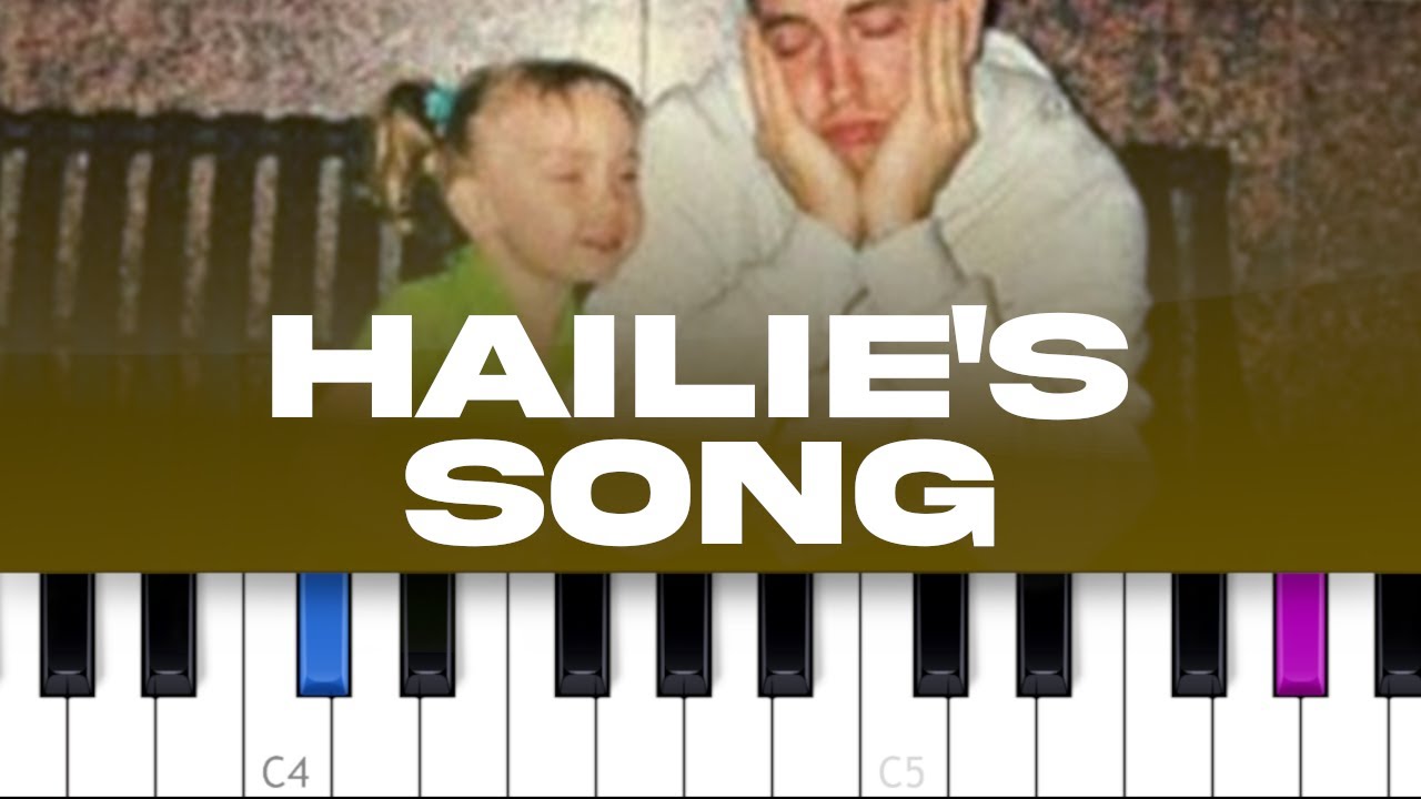 Eminem - Hailie's Song (piano tutorial) - YouTube