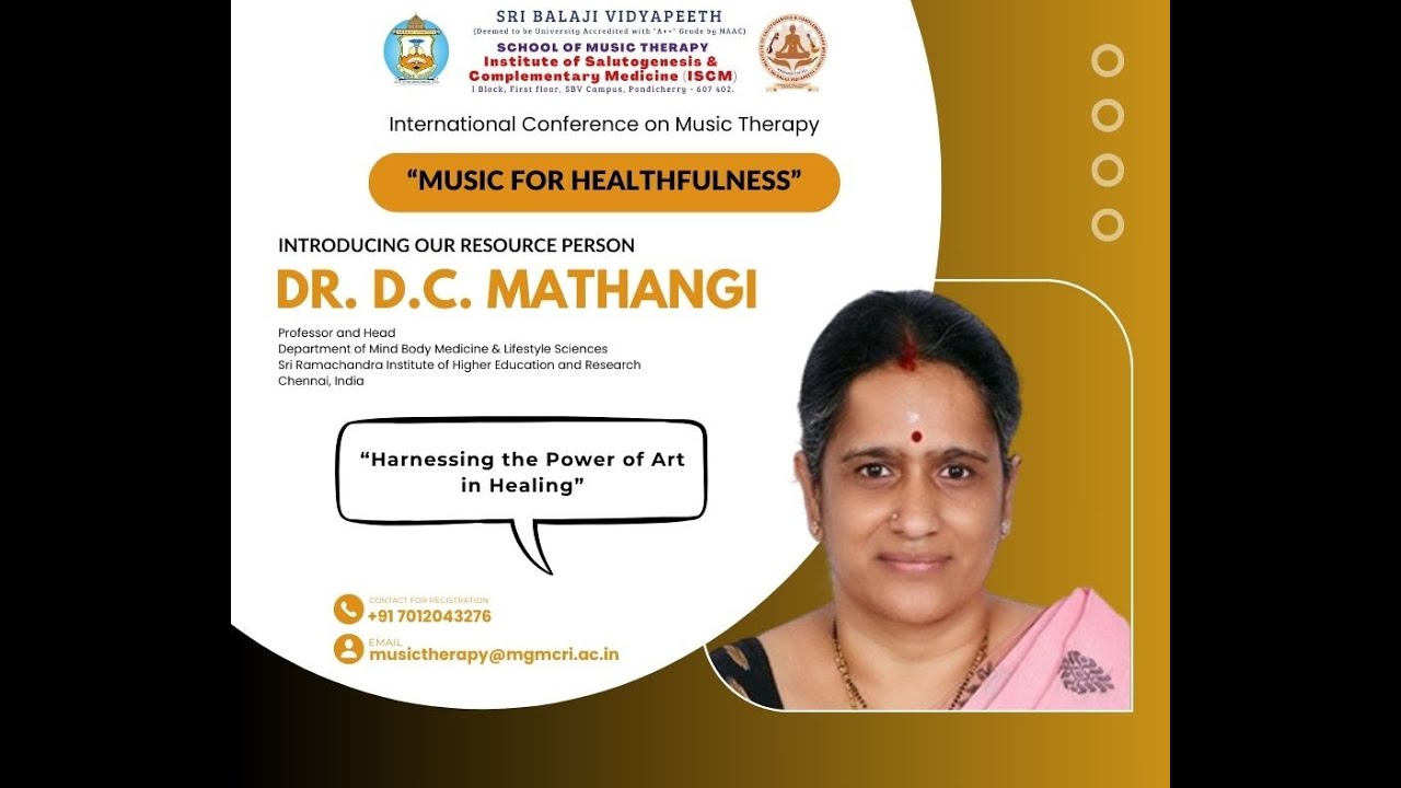 Harnessing the power of Art in Healing | Music for Healthfulness - YouTube