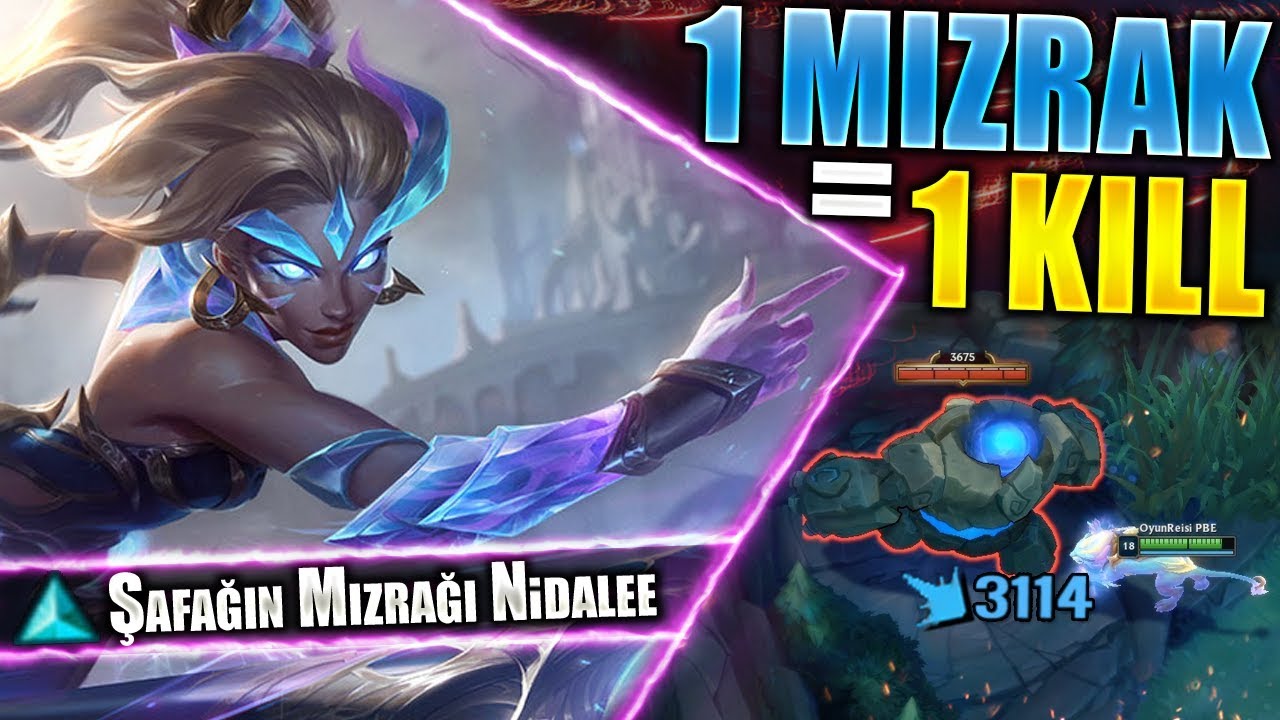 ESKİ META SNIPER NİDALEE MID 🎯 Dawnbringer / Şafağın Mızrağı Nidalee ...
