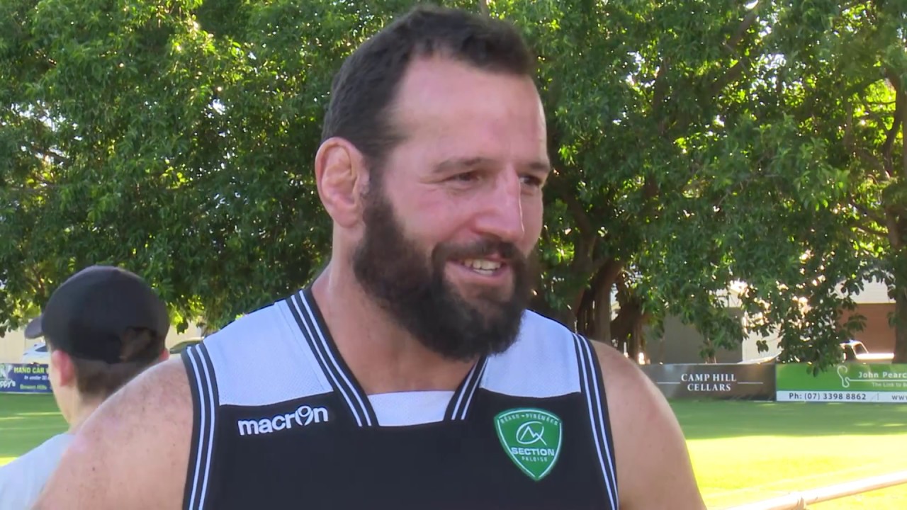 #Brisbane10s Carl Hayman arrival video - YouTube